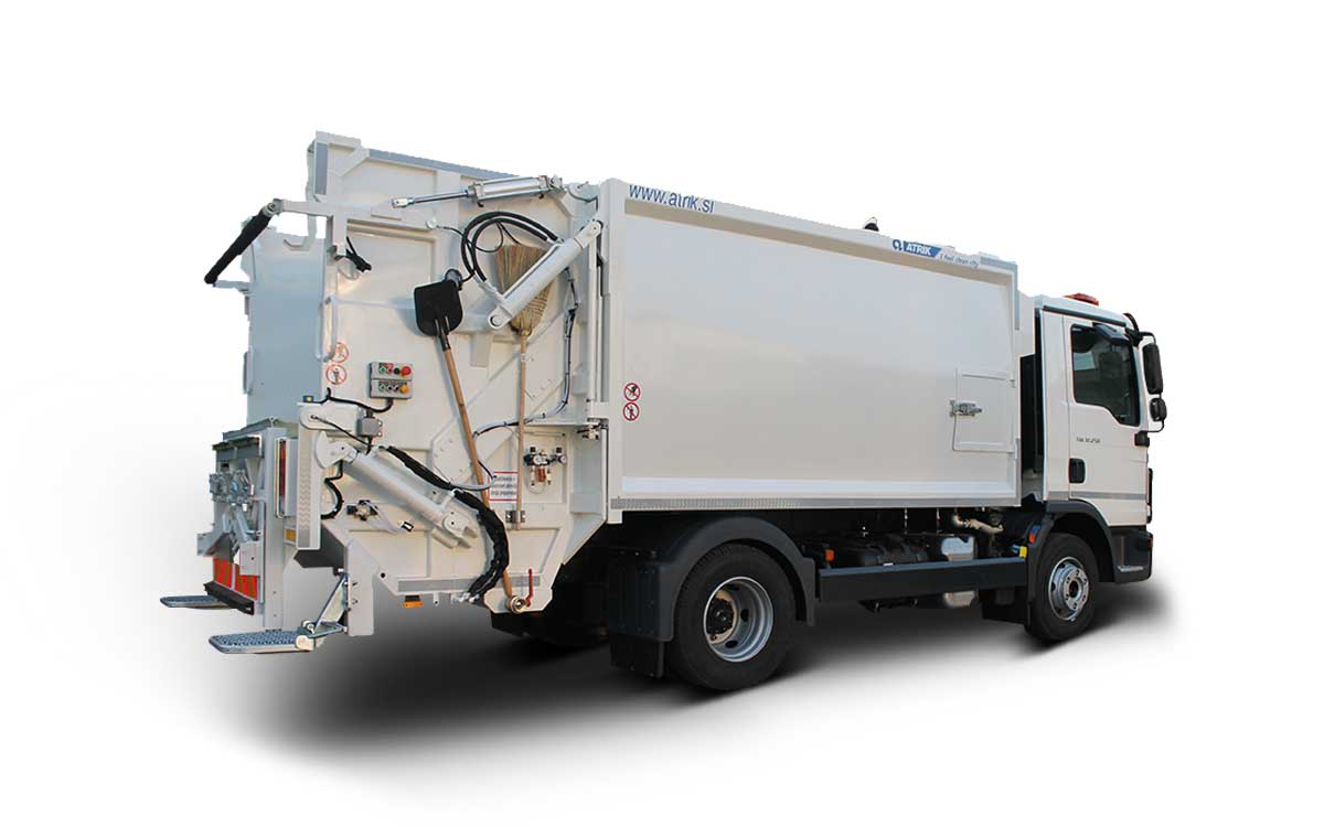 Refuse collection vehicles - PORTOFIN - Industrial and municipal equipment